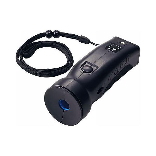 素材:ABS樹脂サイズ:長さ12×先端部直径4.6cm仕様その他:重量約80g（本体のみ）●音量約127dB/10cm●ロープ（調節リング2個）付き●音色切換機能付き●アルカリ乾電池9V型1本使用（別売）