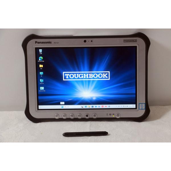 メーカー：Panasonic パナソニック品名：FZ-G1W3000VJ液晶：10.1インチWUXGA (1920×1200)導入済OS：Windows 11 ProCPU：Core i5 7300U 2.6GHZメモリ：4GBSSD：12...