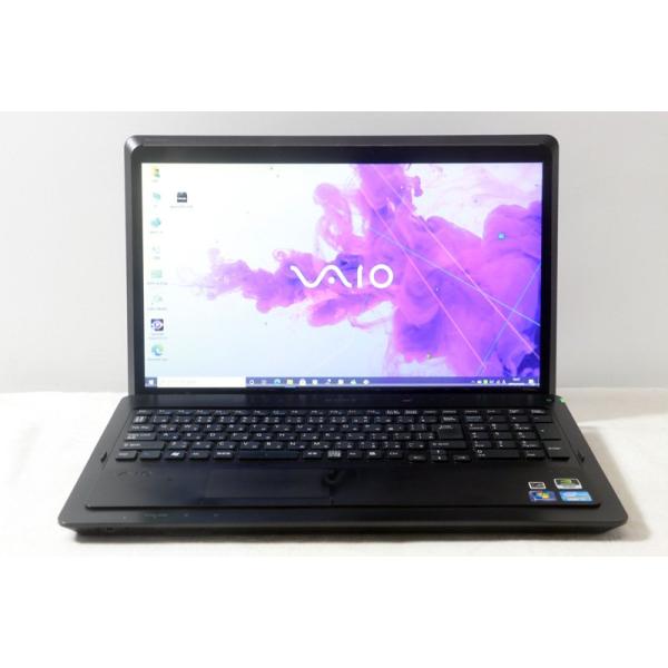 メーカー：SONY ソニー品名：VPCF22AJ液晶：16インチ FHD (1920×1080)導入済OS：Windows 10 HomeCPU：Core i7 2720QM 2.2GHzメモリ：8GBSSD：256GB光学ドライブ：DVD...