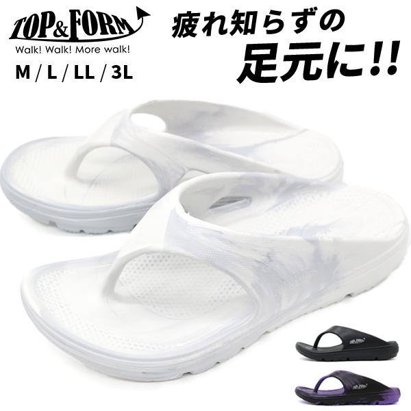 ブランド:TOP FORM トップフォーム商品名/品番:SK-4920素材:アッパー：EVA樹脂/合成ゴム、アウトソール：EVA樹脂/合成ゴムワイズ(横幅):ゆったり幅広3E(EEE)相当取り扱いサイズ:M[24.5-25] L[25.5-...