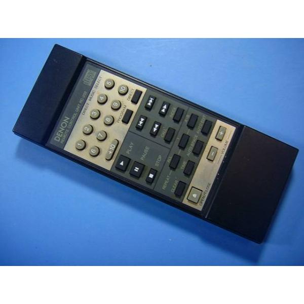 メーカー：デノン型番：RC-202付属品：本体（写真内の物ですべてになります）【商品の状態】使用感、スレキズ、日焼け等あります。全ボタン赤外線による動作確認OKでした。不具合がある場合は下記に記載致します。不具合：なし