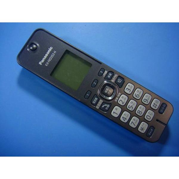 メーカー：Panasonic型番：KX-FKD353-H付属品：本体（写真内の物ですべてになります）【商品の状態】使用感、スレキズ、日焼け等あります。