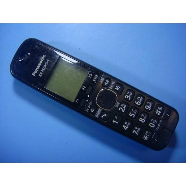 メーカー：Panasonic型番：KX-FKD403-K付属品：本体（写真内の物ですべてになります）【商品の状態】使用感、スレキズ、日焼け等あります。