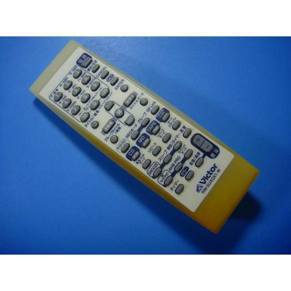 メーカー：ビクター型番：RM-SUXQX1-W付属品：本体（写真内の物ですべてになります）【商品の状態】使用感、スレキズ、日焼け、汚れ等あります。全ボタン赤外線による動作確認OKでした。不具合がある場合は下記に記載致します。不具合：なし