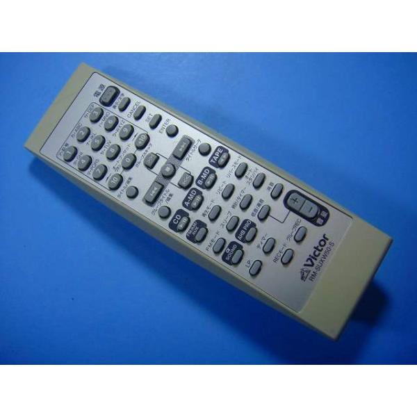 メーカー：ビクター型番：RM-SUXW50-S付属品：本体（写真内の物ですべてになります）【商品の状態】使用感、スレキズ、日焼け、汚れ等あります。全ボタン赤外線による動作確認OKでした。不具合がある場合は下記に記載致します。不具合：なし