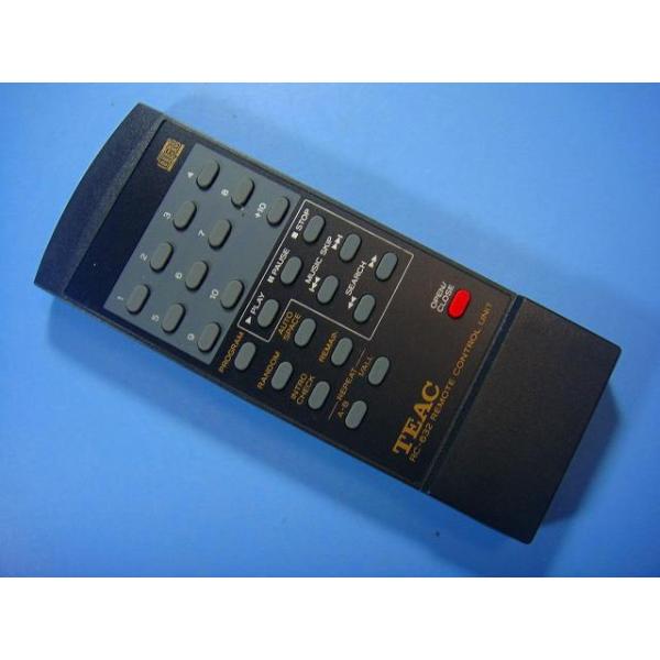 メーカー：TEAC型番：RC-632付属品：本体（写真内の物ですべてになります）【商品の状態】使用感、スレキズ等あります。全ボタン赤外線による動作確認OKでした。不具合がある場合は下記に記載致します。不具合：なし