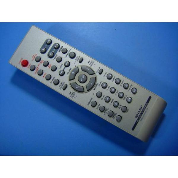 メーカー：SHARP型番：RRMCG0054SJZZ付属品：本体（写真内の物ですべてになります）【商品の状態】使用感、スレキズ、日焼け、汚れ等あります。全ボタン赤外線による動作確認OKでした。不具合がある場合は下記に記載致します。不具合：なし