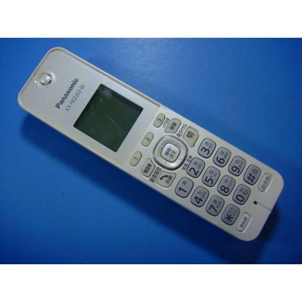 メーカー：Panasonic型番：　KX-FKD353-N付属品：本体（写真内の物ですべてになります）【商品の状態】使用感、スレキズ、日焼け等あります。