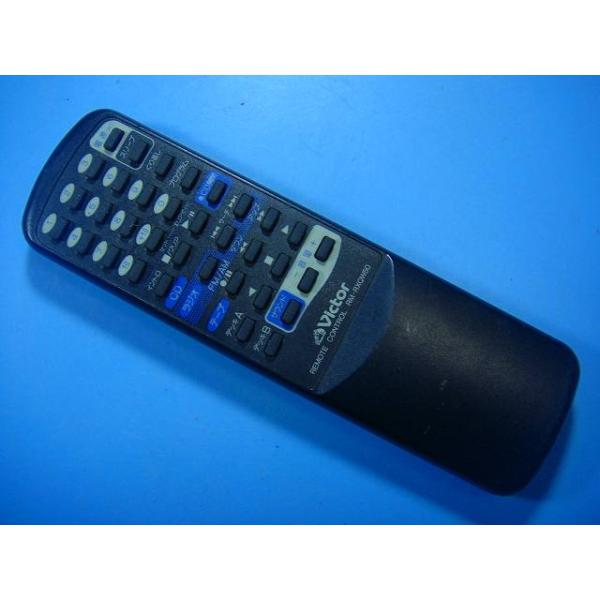 メーカー：ビクター型番：RM-RXQW50付属品：本体（写真内の物ですべてになります）【商品の状態】使用感、スレキズ、日焼け、汚れ等あります。全ボタン赤外線による動作確認OKでした。不具合がある場合は下記に記載致します。不具合：なし