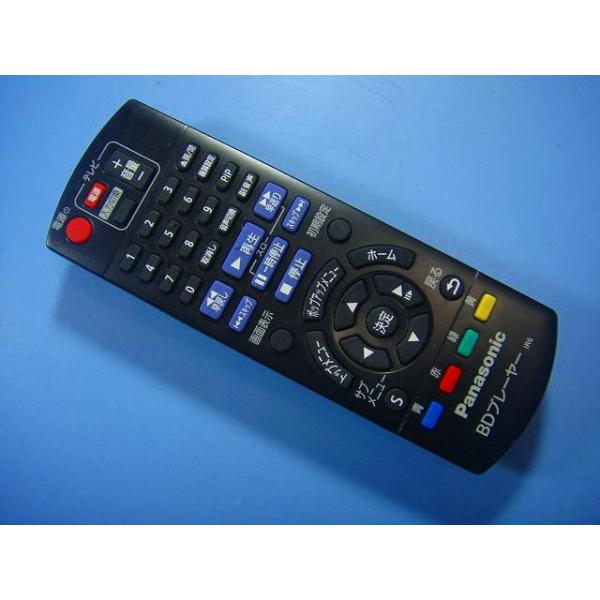 メーカー：Panasonic型番：N2QAYB001037付属品：本体（写真内の物ですべてになります）【商品の状態】使用感、スレキズ、日焼け、汚れ等あります。全ボタン赤外線による動作確認OKでした。不具合がある場合は下記に記載致します。不具...