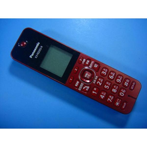 メーカー：Panasonic型番：KX-FKD353-R付属品：本体（写真内の物ですべてになります）【商品の状態】使用感、スレキズ、日焼け等あります。