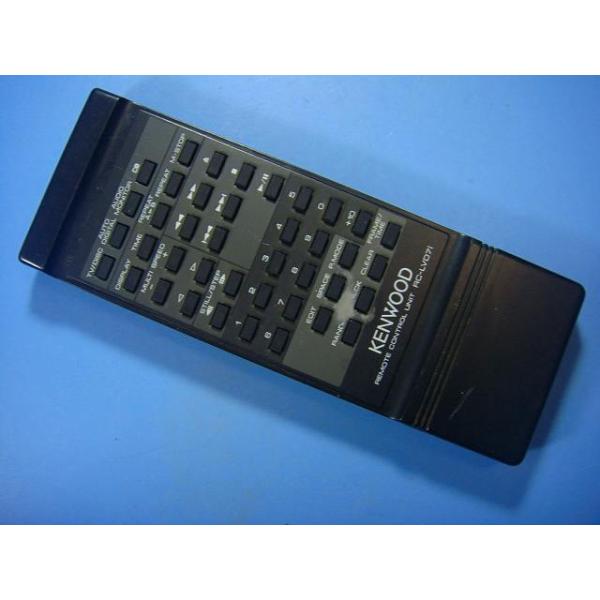 メーカー：KENWOOD型番：RC-LVD7i付属品：本体（写真内の物ですべてになります）【商品の状態】使用感、スレキズ、日焼け等あります。電池カバー爪割れていて外れます全ボタン赤外線による動作確認OKでした。不具合がある場合は下記に記載致...