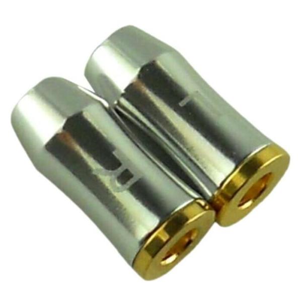 ・製品仕様サイズ：全長約1.2cm×幅0.6cm内径：3mm　個数：L＆R表記あり各1個パッケージ：クリスタルパック（簡易包装）※Shure SE215/SE315/SE425/SE535/SE846/UE900用 イヤホン自作用コネクタです。