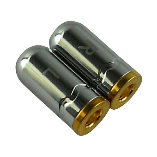 ・製品仕様サイズ：全長約1.2cm×幅0.6cm内径：3mm　個数：L＆R表記あり各1個パッケージ：クリスタルパック（簡易包装）※Shure SE215/SE315/SE425/SE535/SE846/UE900用 イヤホン自作用コネクタです。
