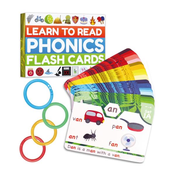 [直輸入品] フォニックスをマスターし、単語を発音し、読解力を大幅に向上させましょう。楽しく遊べてゲームもできるインタラクティブなビジュアルキットで何時間も夢中になり子どもたちは読解力を身につけていることすら気づかないほどです。教師が作成・...