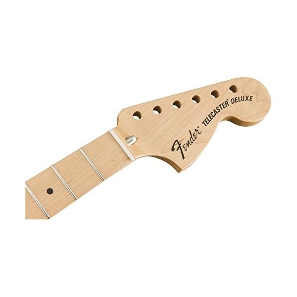[直輸入品]Fender Mexico 純正ネックメイプルネックメイプル指板ヴィンテージCシェイプジャンボフレットナット付きペグ穴とネック取り付け用ネジ穴開通済みフレット、ナット取り付け済みグロスウレタンフィニッシュMaple finger...