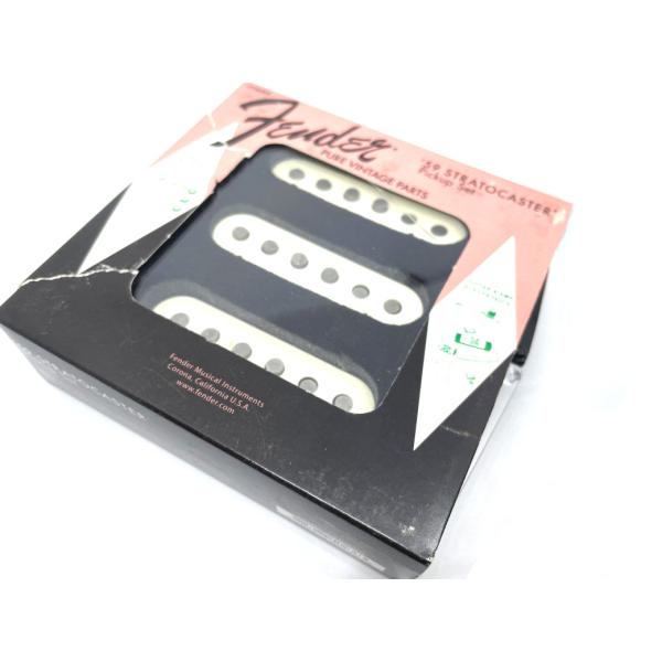[直輸入品] ※輸送時にケースが破損した新品のアウトレット商品です。PURE VINTAGE '59 STRAT PICKUP SET・特定の年代を徹底再現したPure Vintageシリーズ・59年製ストラトに搭載されていたシングルコイル...