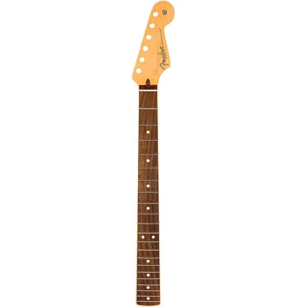 [直輸入品] Fender USA 純正ネックメイプルネックローズウッド指板ミディアム・ジャンボフレットナット付きペグ穴とネック取り付け用ネジ穴開通済みFingerboard: MapleNumber of Frets: 21Fret Si...