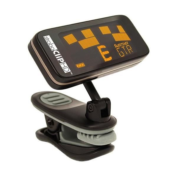 [直輸入品] StroboClip HDは、1/10セント（半音の1/1000）の精度を誇るクリップ式のストロボ・チューナーです。明るくとても見やすいディスプレイを搭載しています。ストロボ・チューナーは、他のチューナーに比べると、より繊細で...