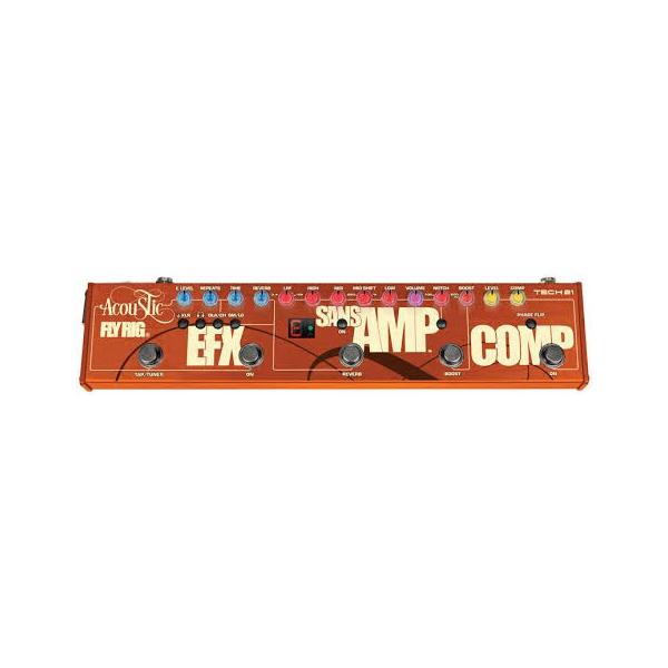 [直輸入品] リバーブ、ブースト、コンプレッサーなどのプロセシングとSamsAmpが詰め込まれた人気ペダルボードのアコースティックモデル「ACOUSTIC FLY RIG」アコースティックギターのために造られた新たなFly Rigシリーズで...