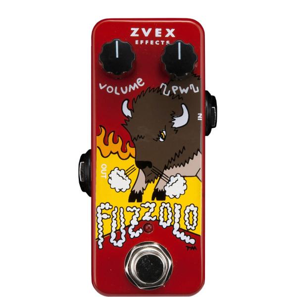 [直輸入品] Z.VEX 社で初のミニサイズの筐体を採用した「Fuzzolo」マスターヴォリュームとPulse Width(PW)というシンプルな２つノブで構成されています。Pulse Width(PW)のノブはFuzz の波形を変化させる...