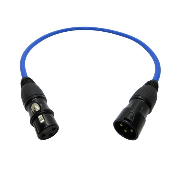 ■ 商品仕様 ■ケーブル：CANARE カナレ L-4E6S（4芯シールド線）芯線：非メッキ銅線、シールド：錫メッキ銅編組シールド、ケーブル外径約6.0mm（ケーブルは非常に柔軟で取り回しやすい）XLRプラグ：generic 黒（ノーブラン...