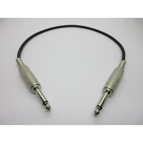 ■ 商品仕様 ■ケーブル：立井電線 SOFTEC MIC CORD（1芯シールド線）芯線：非メッキ軟銅線、シールド：錫メッキ軟銅線、ケーブル外径約4.6mm（ケーブルは非常に柔軟で取り回しやすい）TSフォンプラグ：CANARE カナレ F-...
