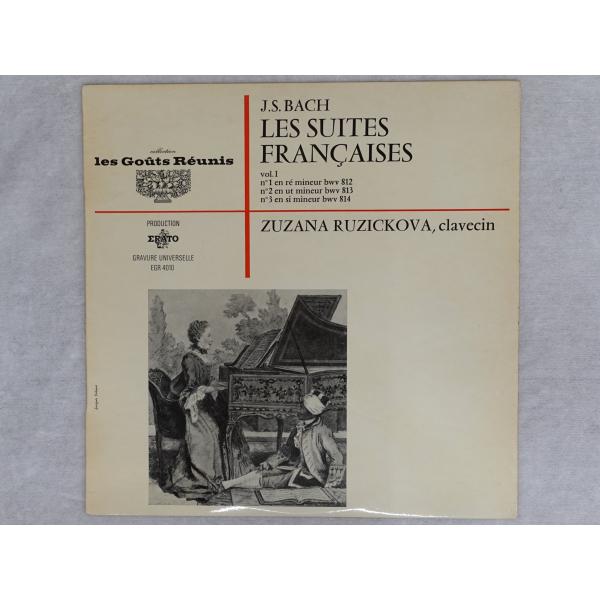 [収録曲]A1　Suite No. 1 En Re Mineur BWV 812A2　Suite No. 2 En Ut Mineur BWV 813B1　Suite No. 3 En Si Mineur BWV 814[商品状態]フランス...