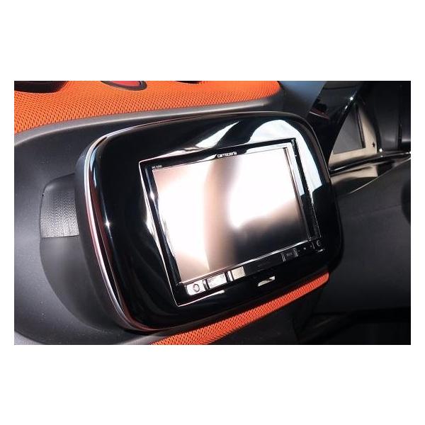 【SMART forfour/fortwo】2DINナビ取付キット　CANバスアダプターを同梱しています。