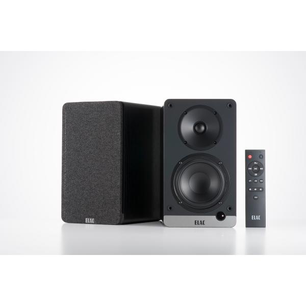 【発売日：2023年05月12日】ELAC (エラック) アクティブスピーカー Debut ConneX DCB-41 BLACK DAC内蔵アクティブスピーカー 1ペアドライバー・ユニットに最適なチューンが施された50W+50Wのパワーア...