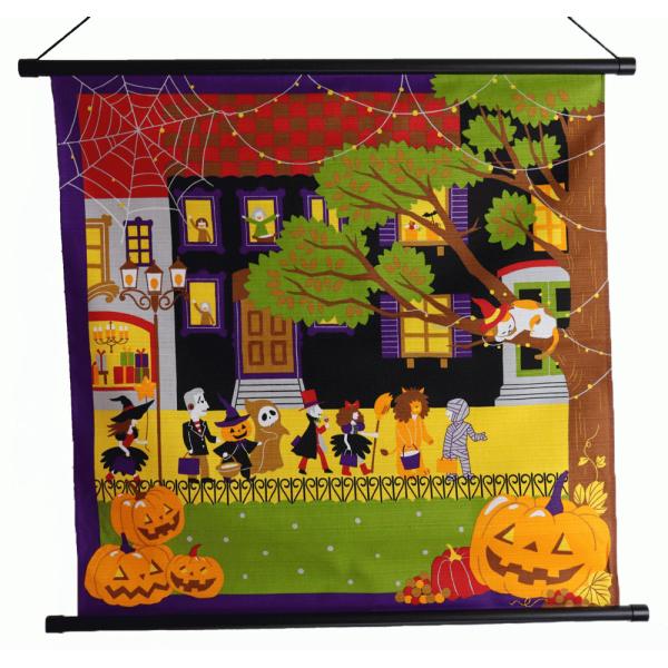 ◆ 布製で季節にあわせて飾れるタペストリーです。玄関やリビング、オフィス、店舗などに、季節のインテリアとして飾っていただきますと、四季が楽しめます。贈り物にも喜ばれると思います。箱はありませんが、ギフト包装は無料でさせていただきます。※棒と...