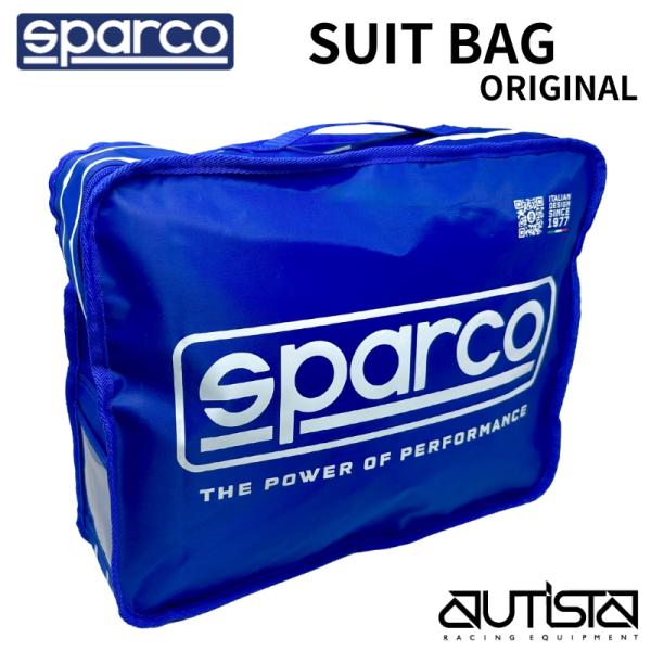 Sparcoのスーツバッグは、レーシングスーツやカートスーツの収納と移動に最適です。フルレングスのジップで簡単に出し入れでき、ベルクロ付きのキャリーハンドルで便利に運搬できます。レーシングスーツだけでなくアンダーウェアなどの用品の持ち運びに...