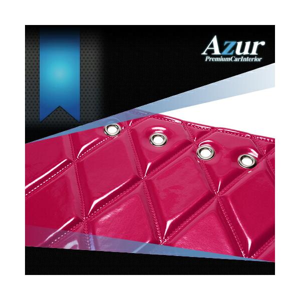 品番：AZD67WKAメーカー名：Azur アズール商品名：ダッシュボードマット材質：エナメルレザーカラー：ピンクステッチ糸：同色ステッチパターン：ダブルステッチ生産国：日本自動車メーカー：日野自動車車種：グランドプロフィア年式：H15.1...
