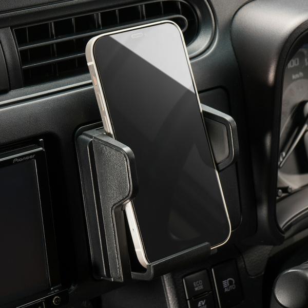 品番：BESH1000Bメーカー名：Bellezza ベレッツァ品名：リミテッドモデル スマホホルダー商品内容：スマホホルダー×1自動車メーカー：トヨタ車種：サクシードバン型式：NCP160V NCP165V NHP160V年式：H30.1...