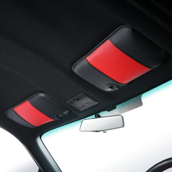 品番：BEBCFT86BRメーカー名：Bellezza ベレッツァ品名：リミテッドモデル サンバイザーカバーカラー：ブラック×レッド商品内容：サンバイザーカバー×2自動車メーカー：トヨタ車種：ハチロク型式：ZN6年式：H24.4〜R3.10...