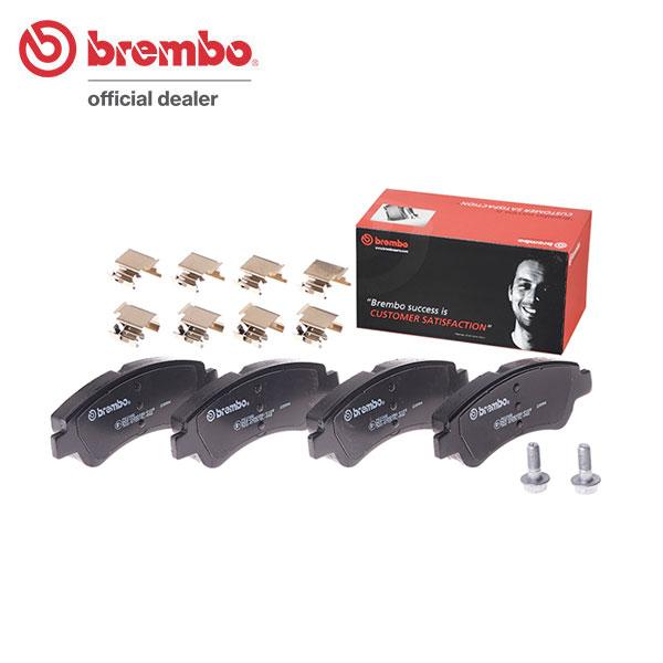 品番：P61 066メーカー名：Brembo ブレンボ商品名：ブラックブレーキパッド商品内容：フロント用 左右セット幅：137mm厚さ：19mm高さ：52mmブレーキシステム：BoschWVA番号：23954FMSI：D1213 8333,...