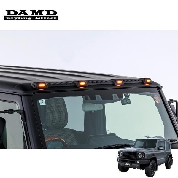品番 1771DAMD ダムド カスタム オシャレ カッコイイ 新型ジムニー ジムニーパーツ ジムニーカスタム エアロ 外装 リトルD ディフェンダー風
