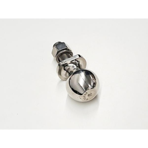 品番：sus2ball-19品名：ステンレス ヒッチボール2インチ(シャフト19mm) C級材質：ステンレス製ボールサイズ：2”(2インチ)シャフト径：19mm強度：3500LBディーエムディー トレーラー けん引 牽引 ボート ジェットス...