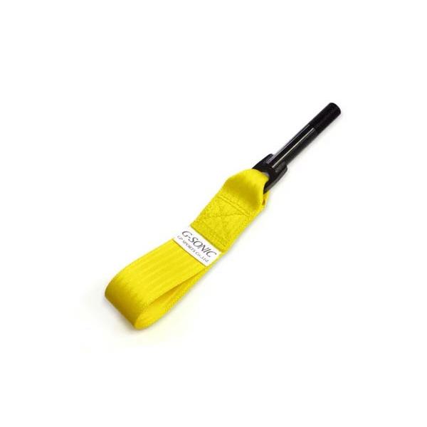 品番：030928品名：G-SONIC トーイングストラップ フロント用 TS1-12 イエローカラー：イエローストラップ部寸法：幅46mm/長さ約200mmネジ部：M16-P1.5仕様：フロント用車メーカー：スバル車種：BRZ型式：ZC6...
