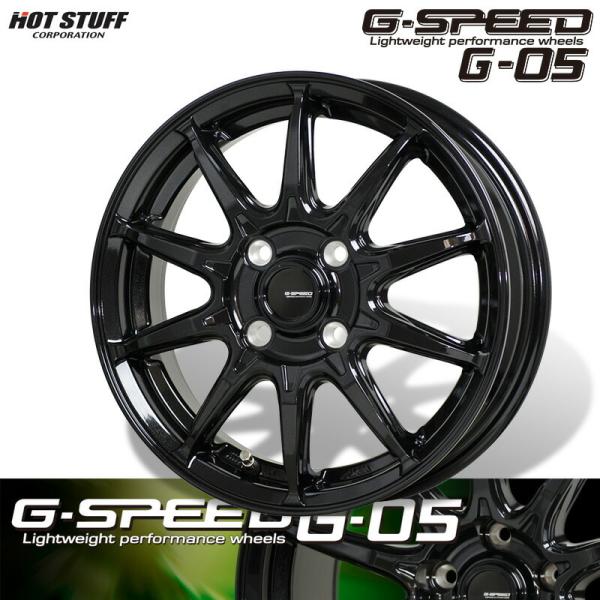 品番 hotstuff-wheel-gs-g05-0009HOTSTUFF ホットスタッフ ホイール アルミホイール インチ 穴 HOLE P.C.D. インセット INSET スタッドレス サマータイヤ スノータイヤ GSPEED G.S...