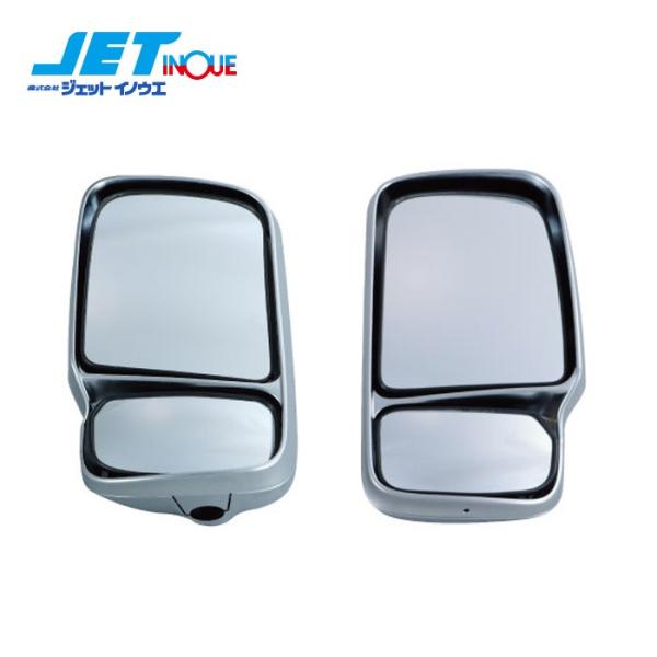 品番 501763+501764ジェットイノウエ JETINOUE ジェット井上 トラックパーツ トラック ダンプ 純正ミラータイプ