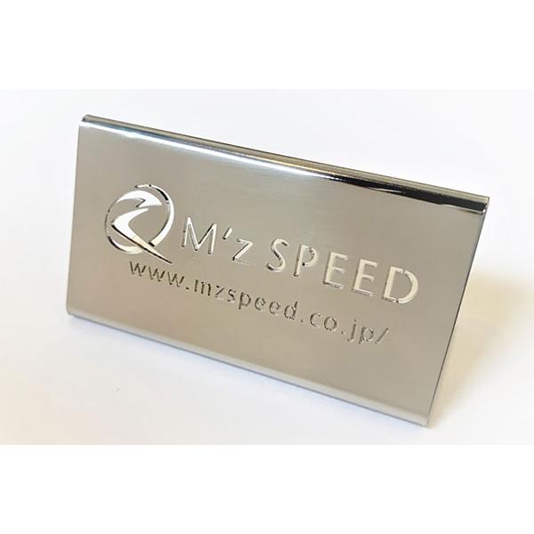 品番 0001-0540-bMz SPEED エムズスピード ZEUS ゼウス マツモト自動車 セキュリティ 防犯対策 ステンレススキャナー ステンレスロゴスキャナー ダミースキャナー