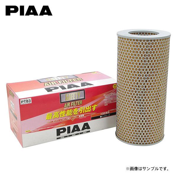 品番：PT83メーカー名：PIAA ピア品名：エアフィルター適合純正品番：17801-54100/17801-54110種類：乾式(ドライタイプ)寸法：134×281×77自動車メーカー：トヨタ車種：ハイエース型式：TRH200V TRH2...
