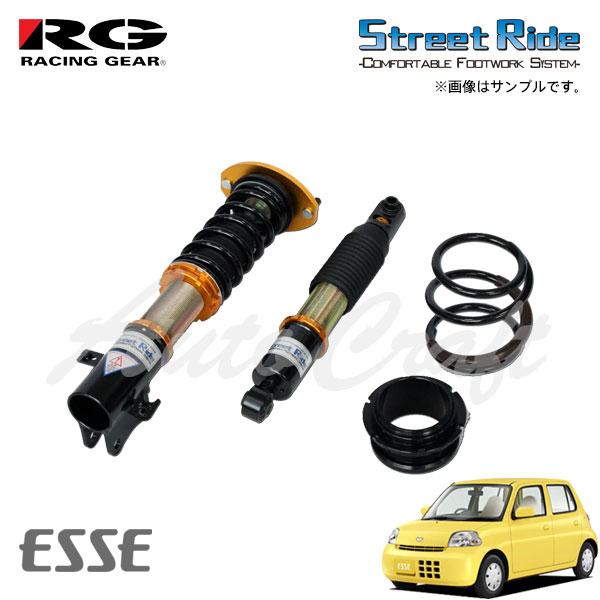 品番：SR-D501-Bメーカー名：RACING GEAR レーシングギア品名：ストリートライド タイプK2車高調整：全長調整式減衰力調整：固定式ショック構造：複筒式スプリングレート(F)：4.0スプリングレート(R)：1.9推奨車高(F)...