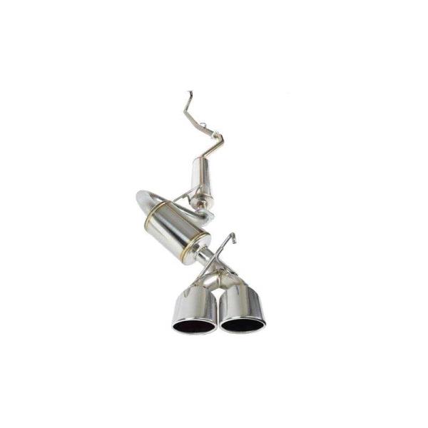 品番：DSTR-339メーカー名：Rossomodello ロッソモデロ製品名：マフラーシリーズ：デュアリスト EX-R認証：JQR近接騒音値：87dB (4000回転時:回転カット有)テールエンド径：108×65テールエンド材質：ステンレ...