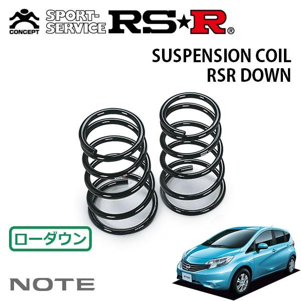 品番：N400WRメーカー名：RSR アールエスアールシリーズ：RS★R DOWN商品内容：リア用スプリング 2本ダウン幅(mm)：30〜25バネレート(kg/mm)：4.49保証：3年5万kmヘタリ保証自動車メーカー：ニッサン車種：ノート...
