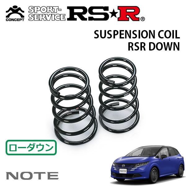 品番：N405WRメーカー名：RSR アールエスアールシリーズ：RS★R DOWN商品内容：リア用スプリング 2本ダウン幅(mm)：45〜40バネレート(kg/mm)：3.67保証：3年5万kmヘタリ保証自動車メーカー：ニッサン車種：ノート...