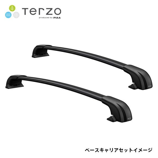 メーカー名：Terzo テルッツォ品名：ベースキャリアシリーズ：エアロバーバーの色：ブラックセット内容フット EF100A 1台分 4個バー(フロント側) EB108AB 1本バー(リア側) EB108AB 1本取付ホルダー EH378 1...