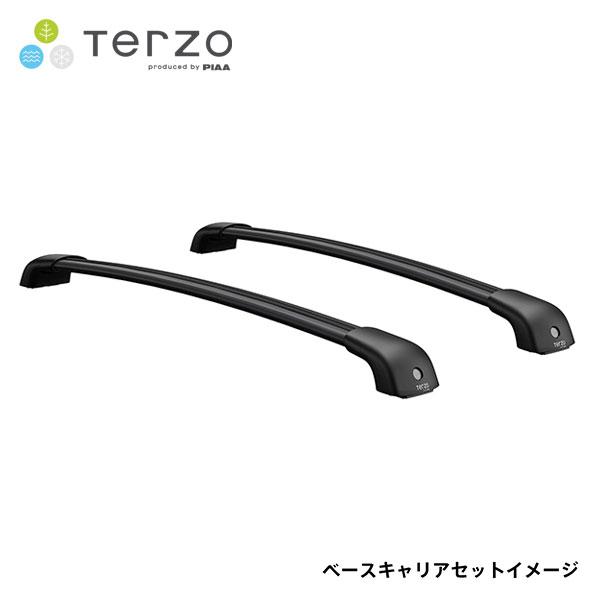 メーカー名：Terzo テルッツォ品名：ベースキャリアシリーズ：エアロバーバーの色：ブラックセット内容フット EF101A 1台分 4個バー(フロント側) EB92AB 1本バー(リア側) EB92AB 1本取付ホルダー DR25 1台分 ...