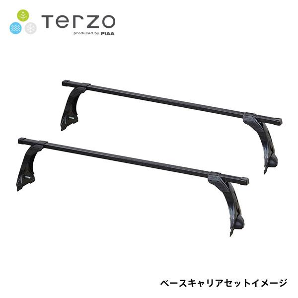 メーカー名：Terzo テルッツォ品名：ベースキャリアシリーズ：スクエアバーセット内容フット EF4TMX 1台分 4個バー EB3 2本自動車メーカー：ダイハツ車種：ハイゼットカーゴ型式：S320V S321V S330V S331V年式...